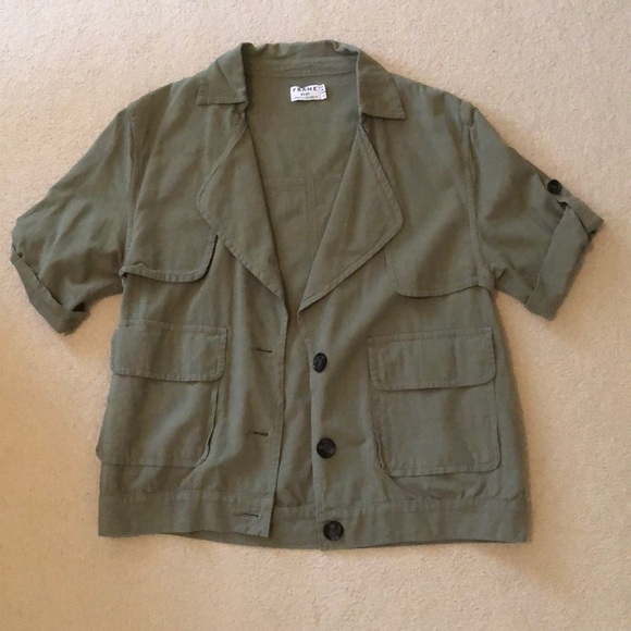 Frame Denim | Jackets & Coats | Frame Le Oversized Jacket | Poshmark